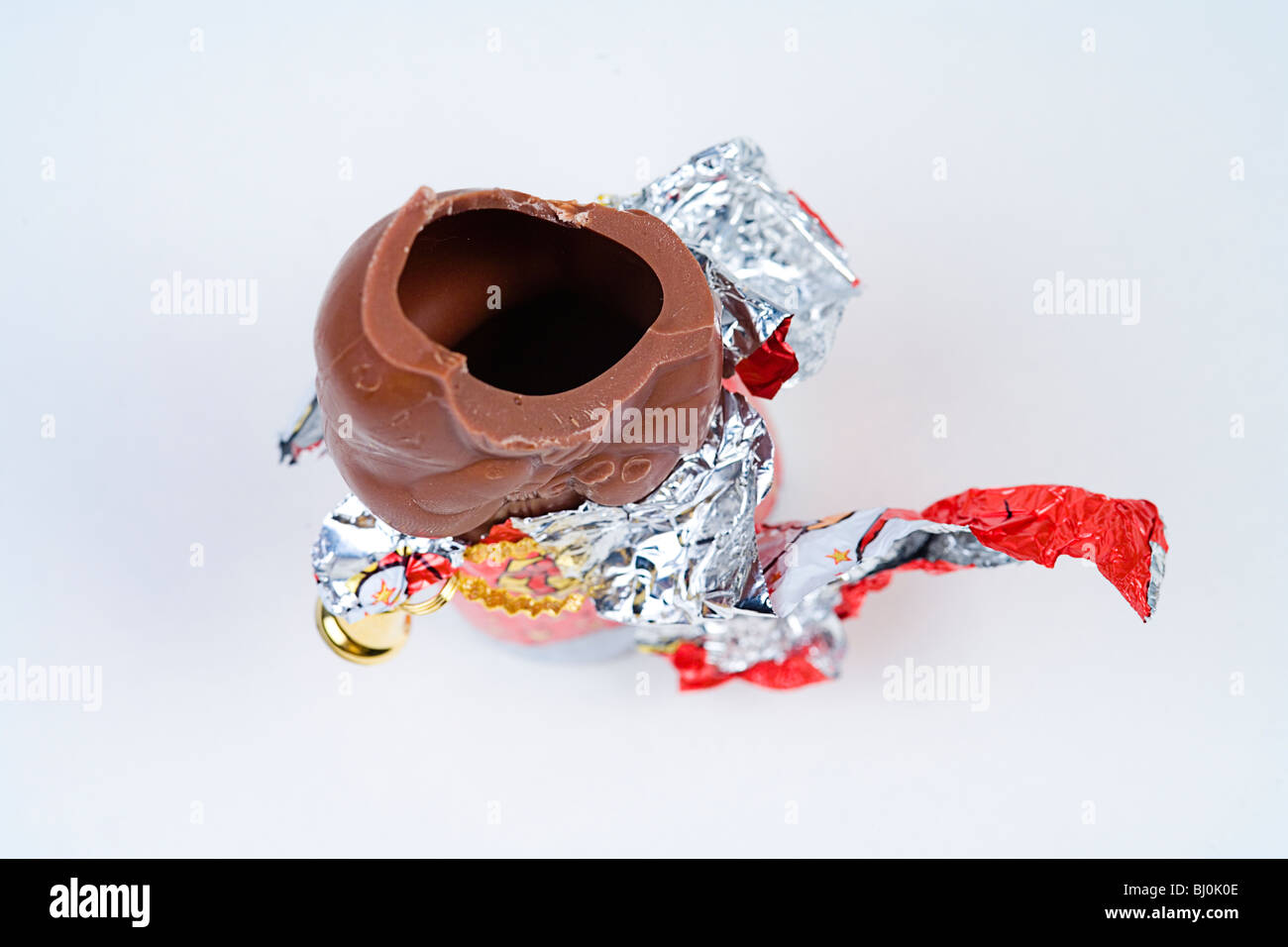 chocolate Santa Claus Stock Photo - Alamy