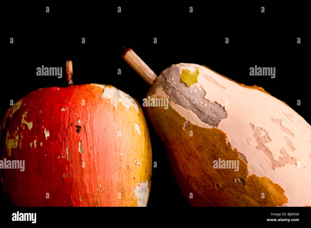 decoration wood fruit Stock Photo - Alamy