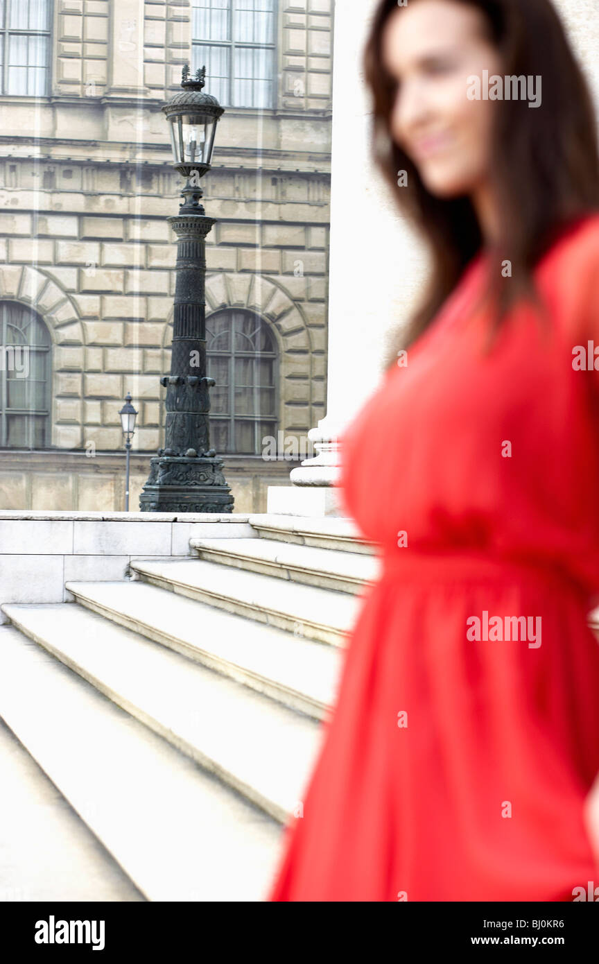 Theatre woman hi-res stock photography and images - Alamy