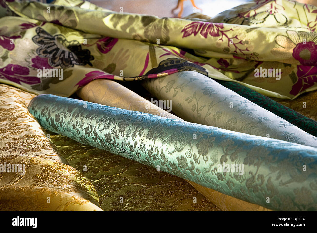 Still life rolls cloth hi-res stock photography and images - Alamy
