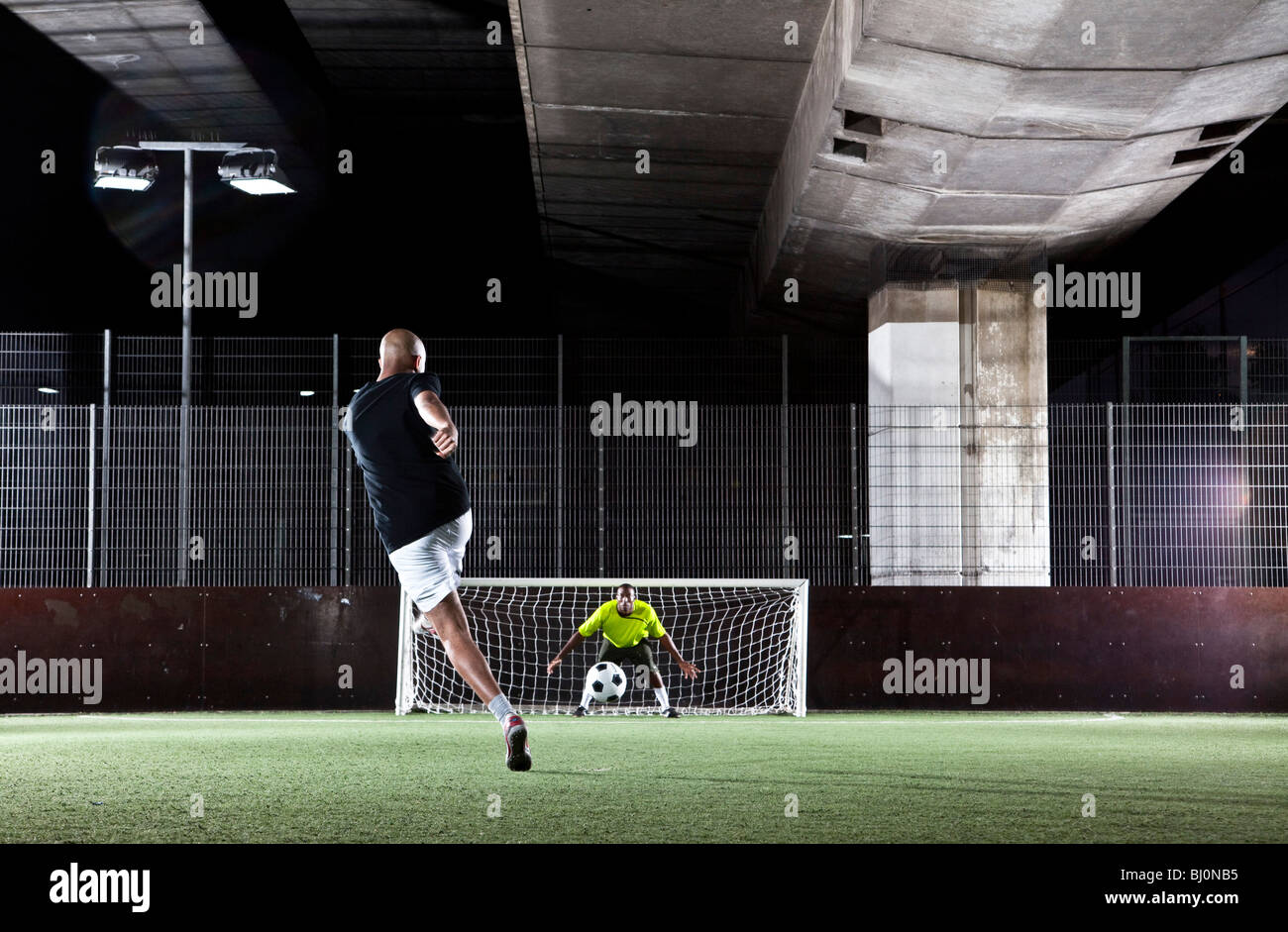 Penalty spot view hi-res stock photography and images - Alamy