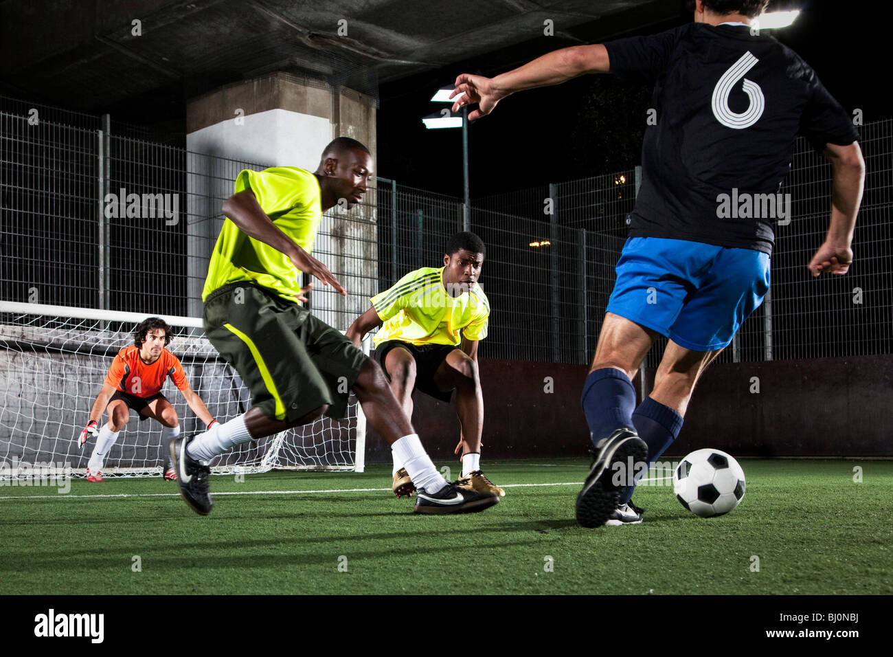 Dribbling Football Street High Resolution Stock Photography and Images ...