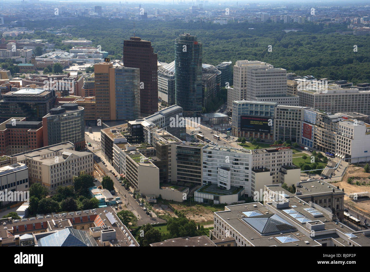 Aerial view of district mitte hi-res stock photography and images - Alamy