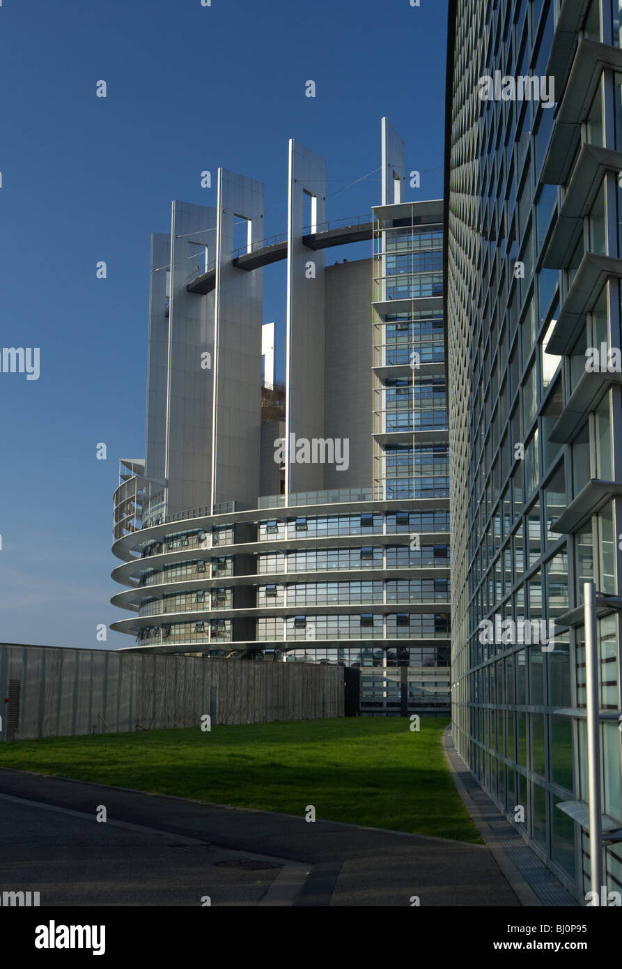The European Parliament building, Strasbourg, France Stock Photo - Alamy