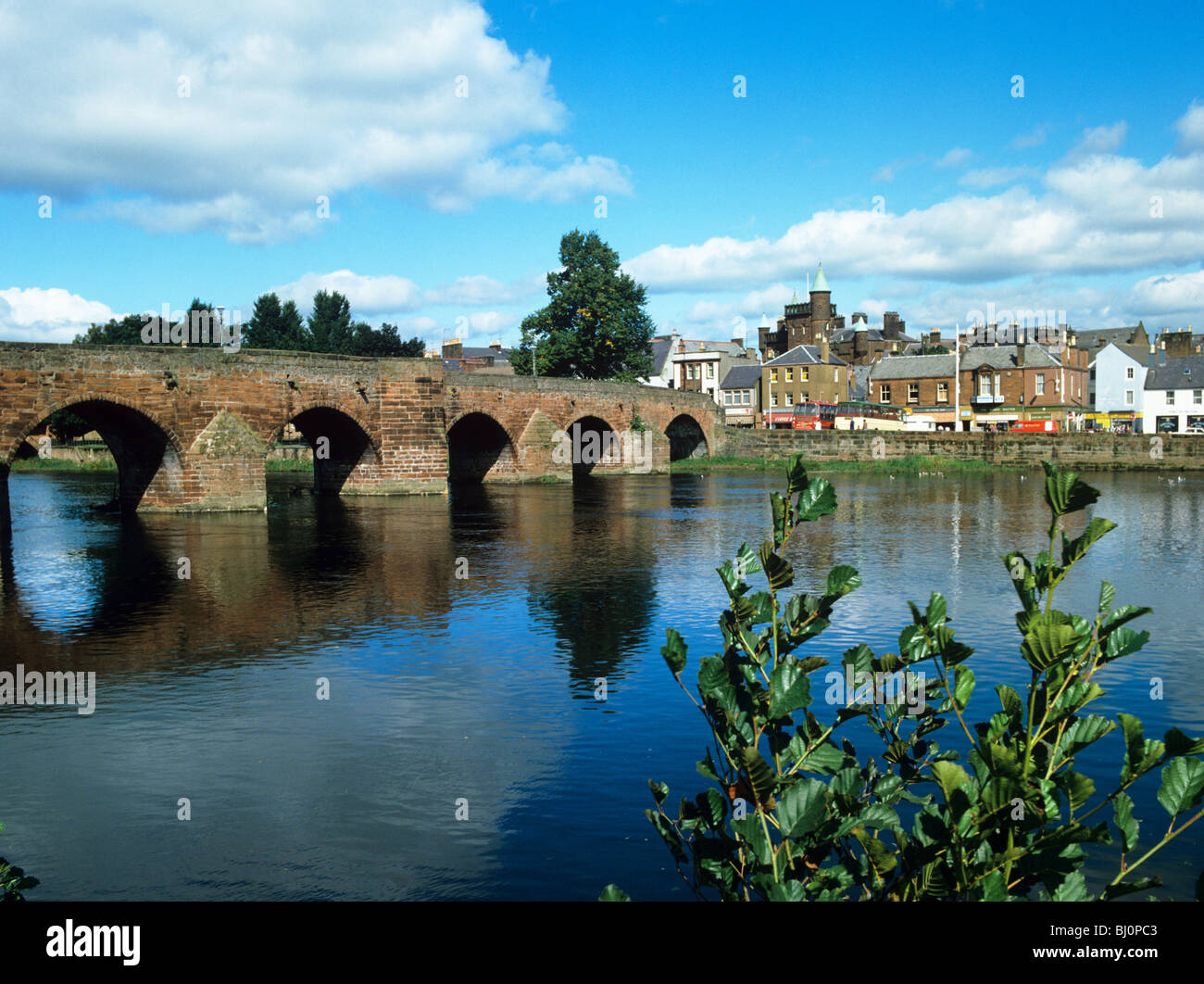 Devorgilla bridge river nith hi-res stock photography and images - Alamy