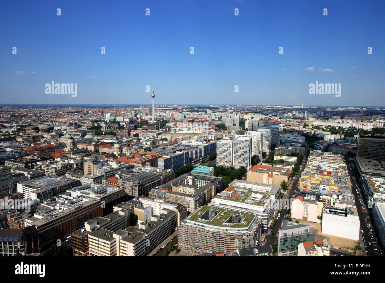 Aerial view of district mitte hi-res stock photography and images - Alamy