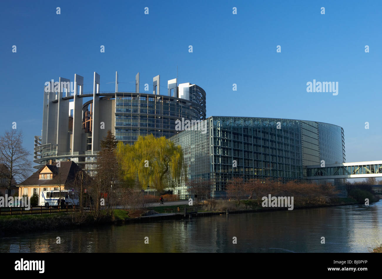 The European Parliament building, Strasbourg, France Stock Photo - Alamy