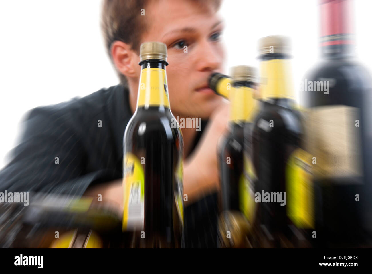 Young people and alcohol Stock Photo - Alamy