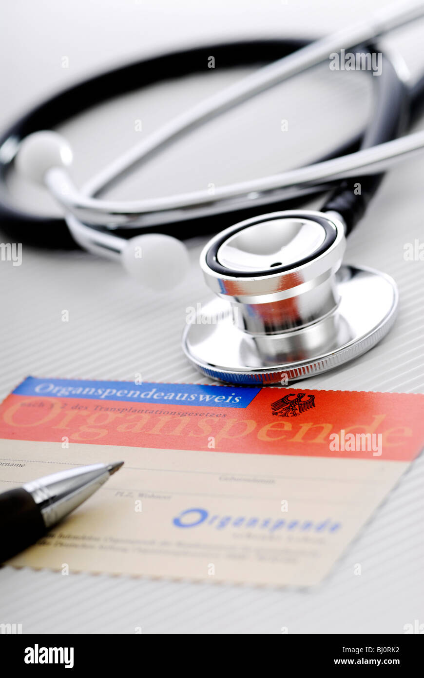 Organ donation id card hi-res stock photography and images - Alamy