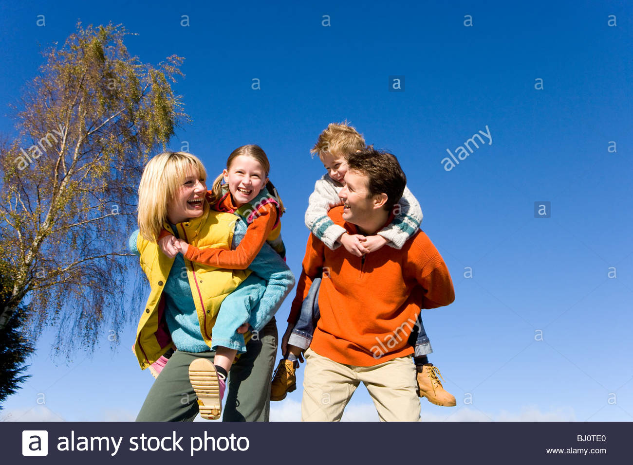 Piggyback Rides Stock Photos & Piggyback Rides Stock Images - Alamy