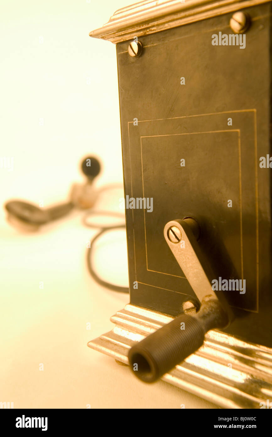 old telephone (1900 Stock Photo - Alamy