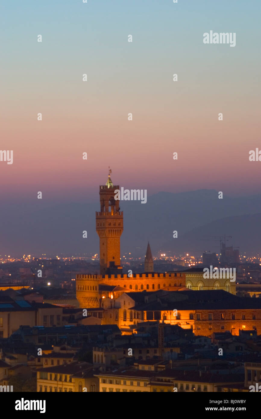sunset in Florence Stock Photo - Alamy