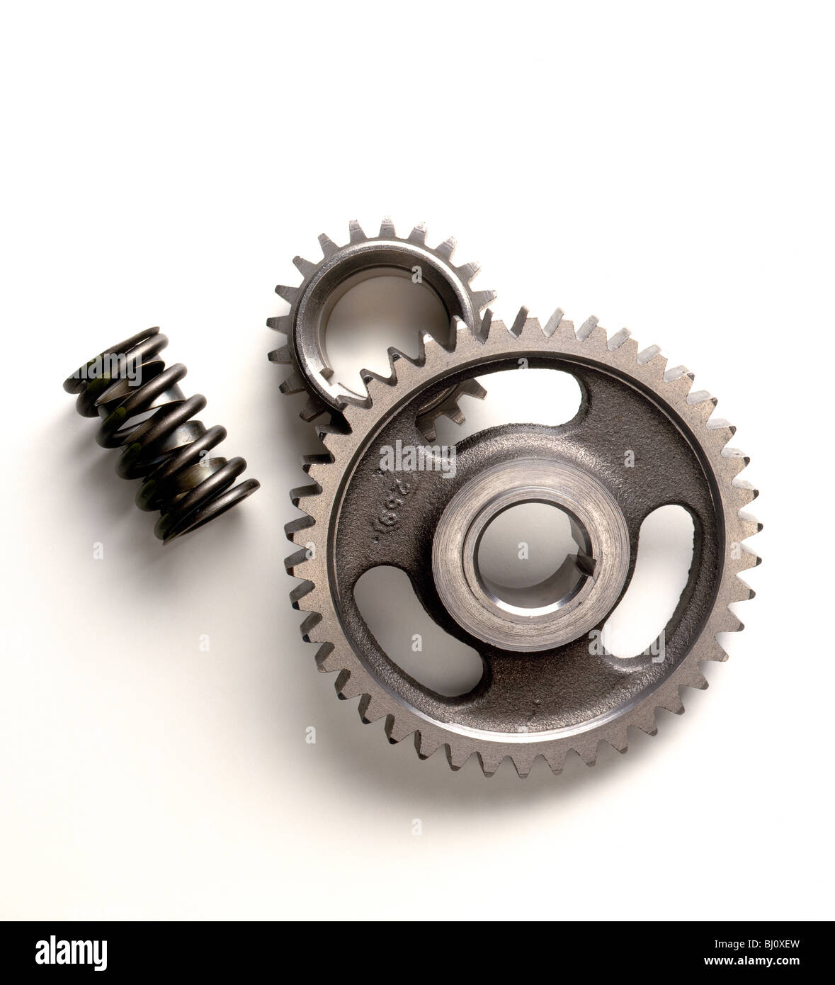 Timing gear for an automobile engine Stock Photo - Alamy
