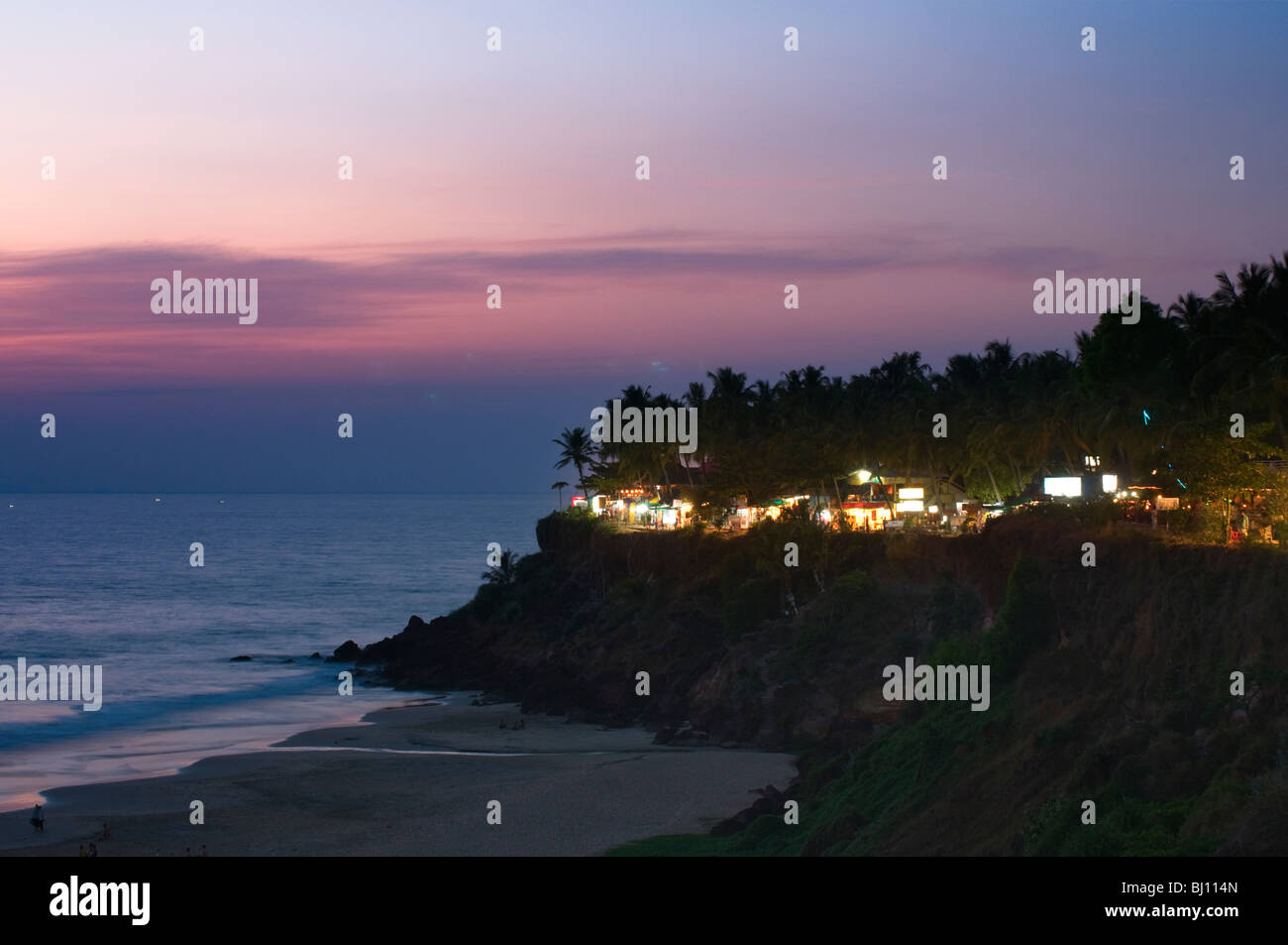 Varkala Kerala India Stock Photo - Alamy
