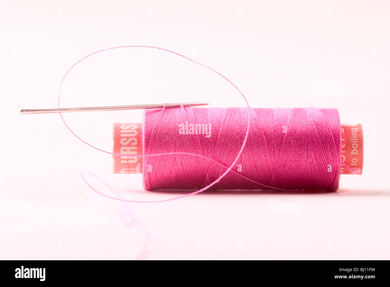 twine with needle Stock Photo - Alamy