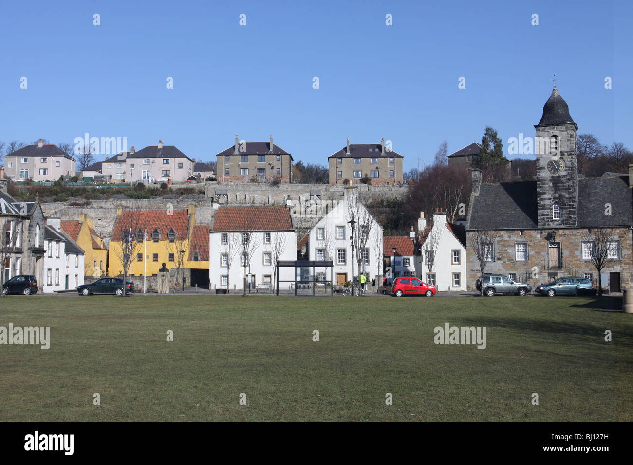 Culross including Culross Palace and Townhouse Fife Scotland March 2010 ...