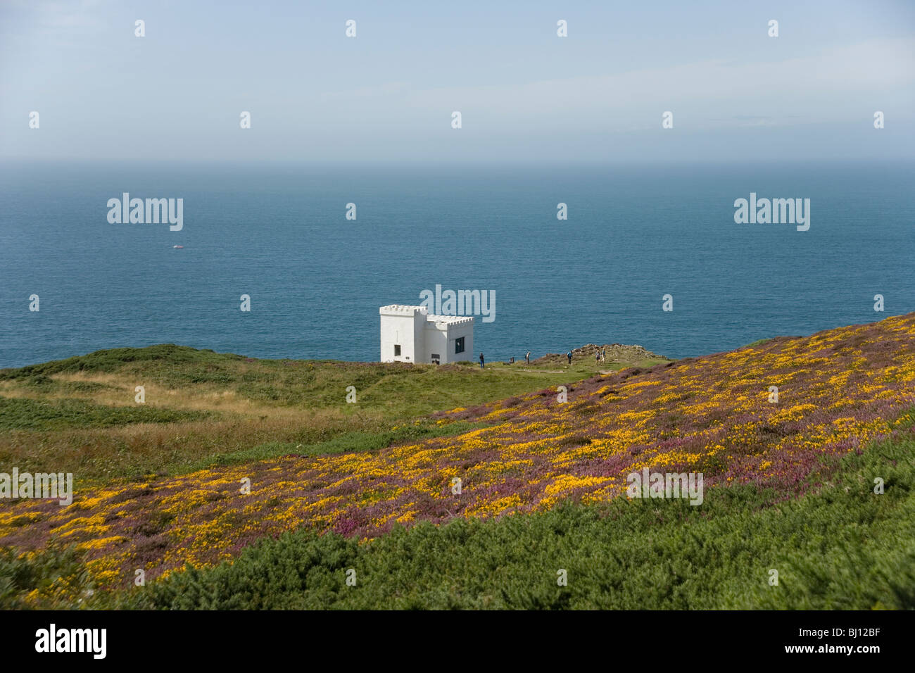 Ellin's Tower the RSPB seabird centre at South Stack on Holy Island ...