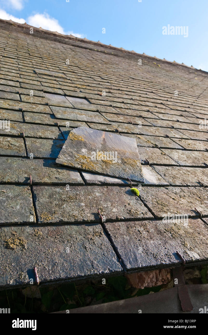 Roof slates hi-res stock photography and images - Alamy