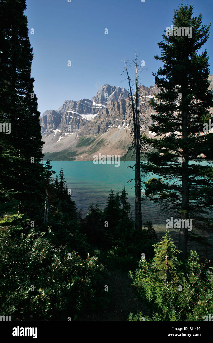 Hector Lake, Banff National Park, Alberta, Canada Stock Photo - Alamy