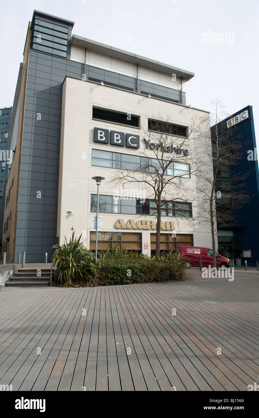 BBC West Yorkshire; St Peter's Square, Leeds Stock Photo - Alamy
