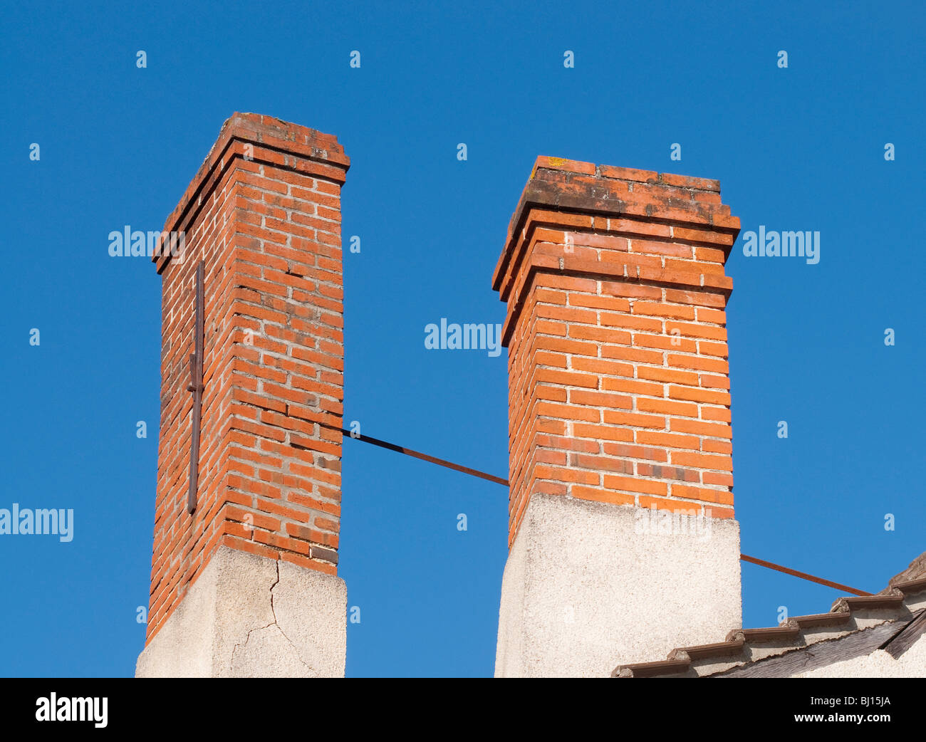 Tall brick chimney stack hi-res stock photography and images - Alamy