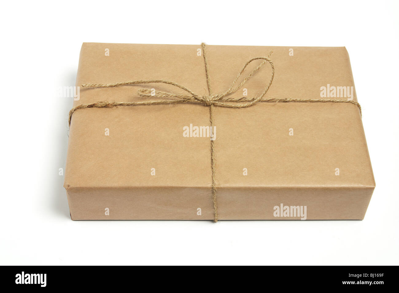 Brown package string hi-res stock photography and images - Alamy