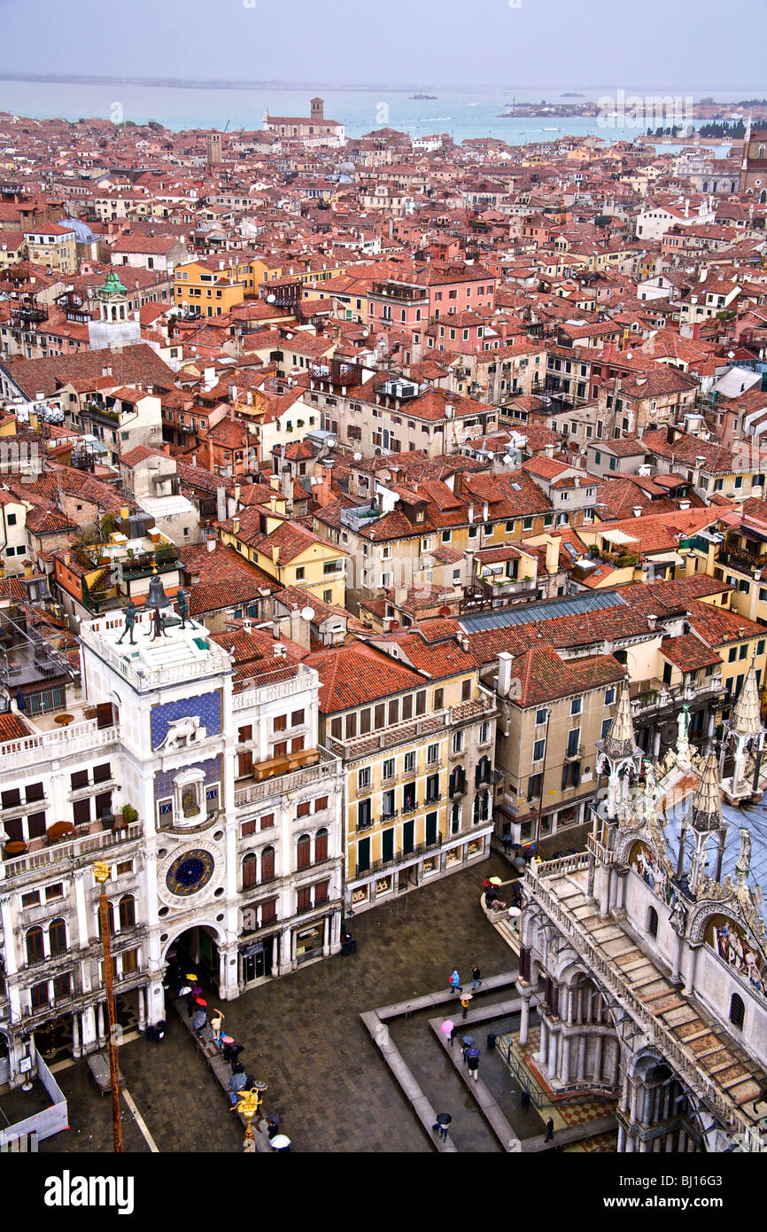 A rooftop view of the city of Venice, Veneto, Italy Stock Photo - Alamy