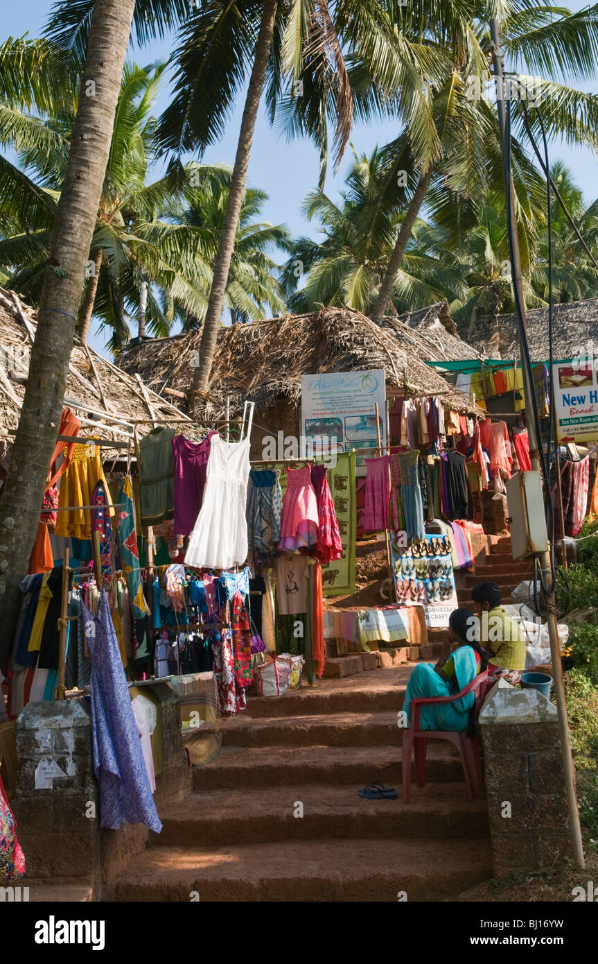 Shops on cliff top path Varkala Kerala India Stock Photo - Alamy Shops on cliff top path Varkala Kerala India Stock Photo - Alamy