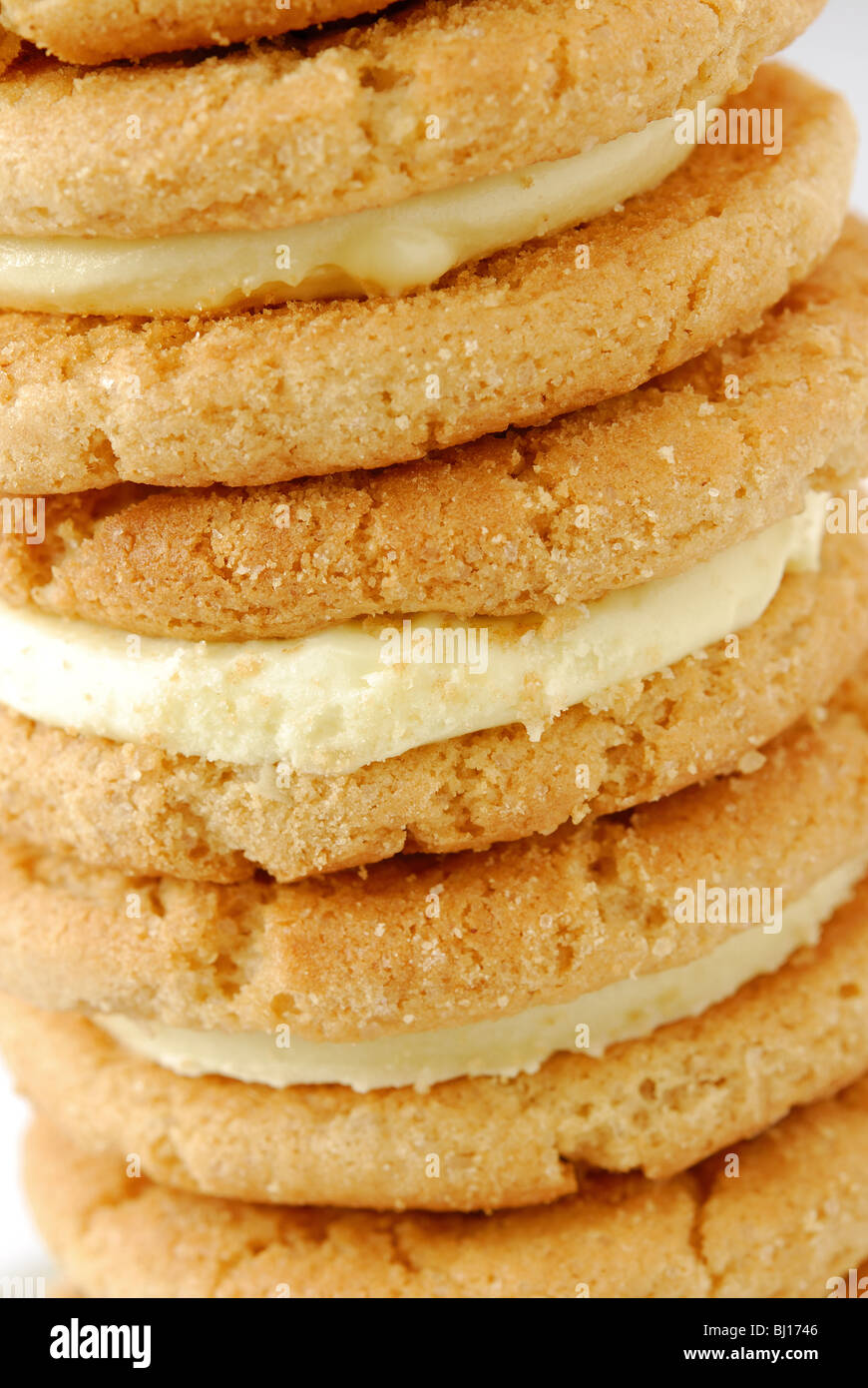 Crunch Cream Biscuits High Resolution Stock Photography and Images - Alamy
