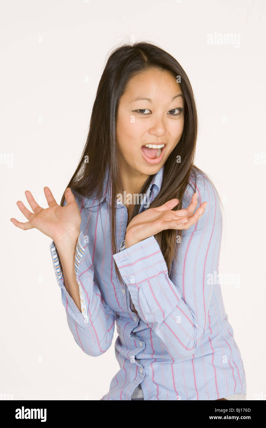 Facial expressions vertical hi-res stock photography and images - Alamy