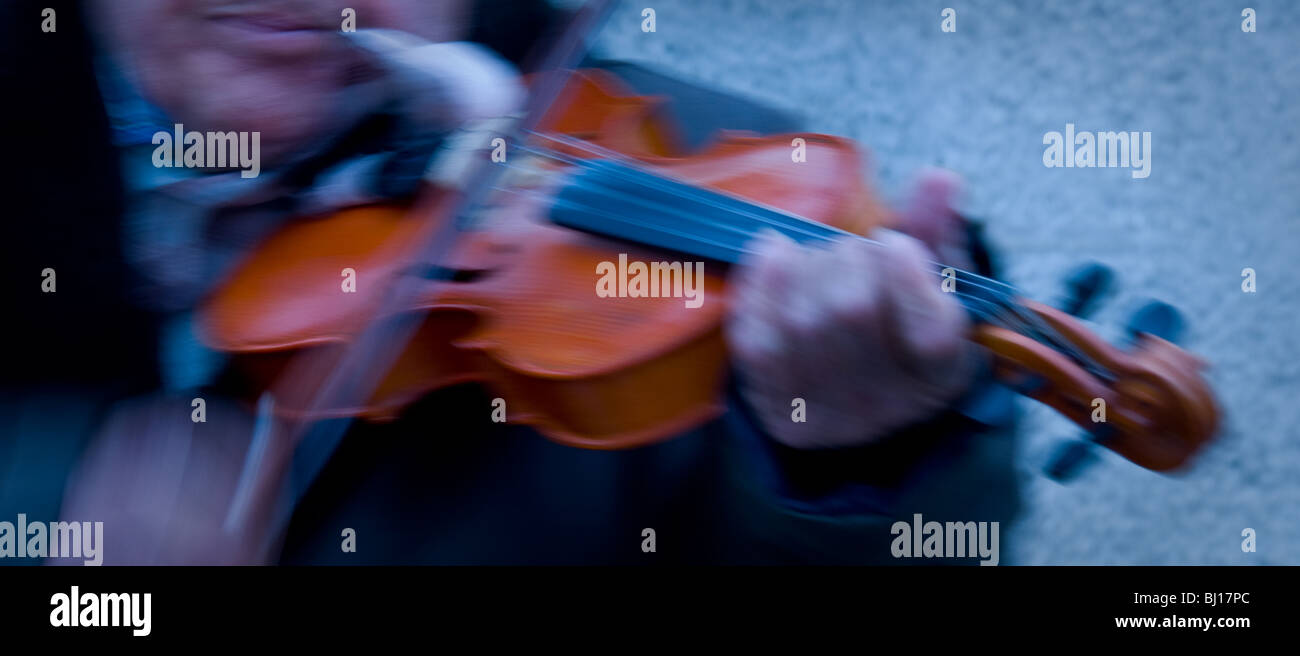 Street musician street violin musician violinist hi-res stock ...