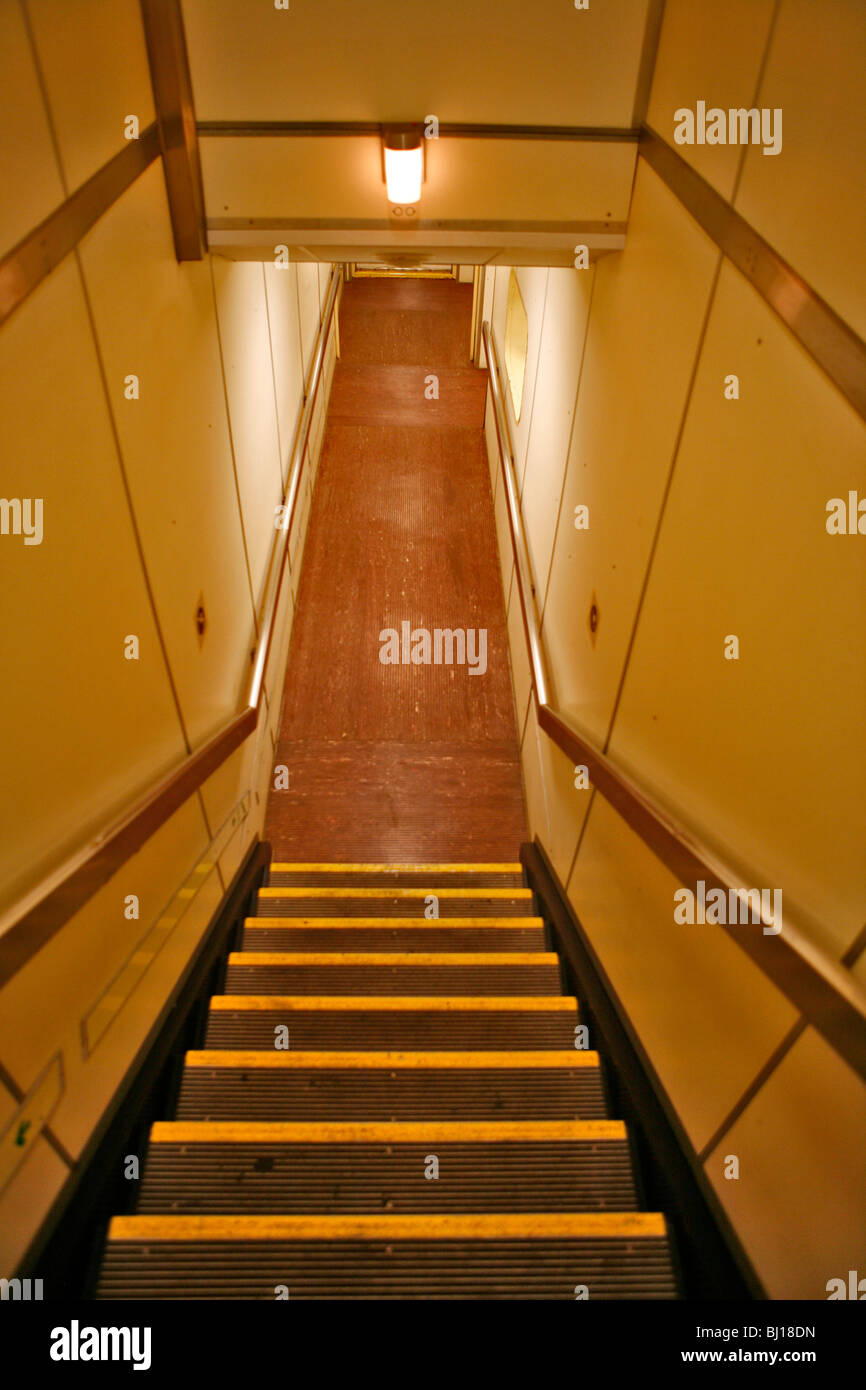 Stairway in a Corridor on a Ship Stock Photo - Alamy