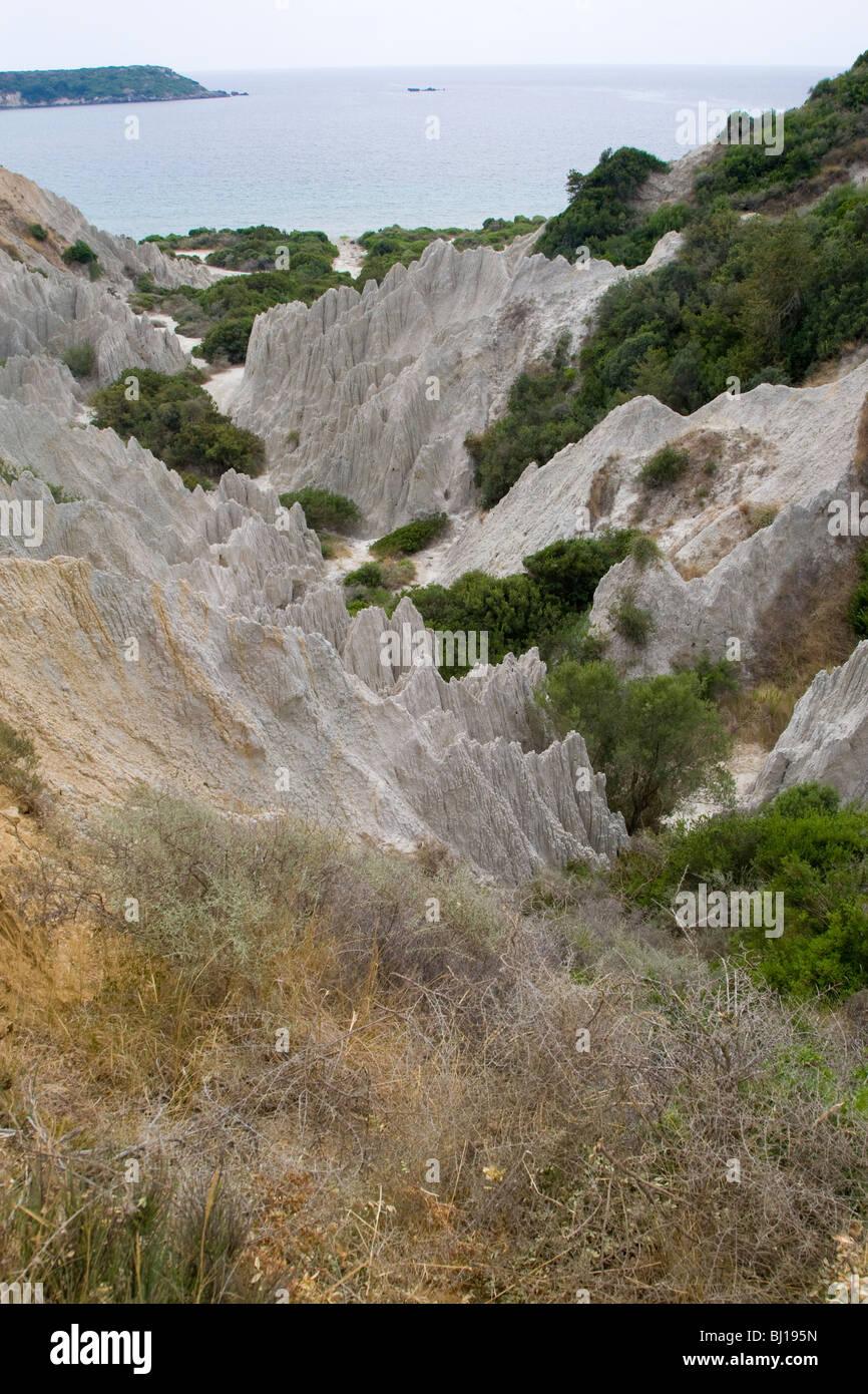 Eroded Clay Formations, Zakynthos Island - summer holiday destination ...