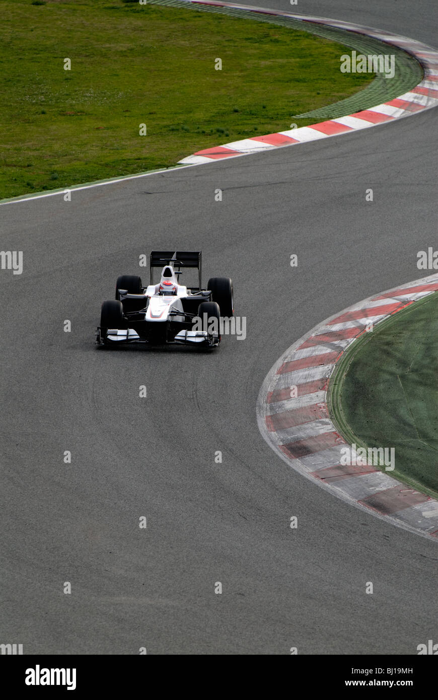 Kamui Kobayashi (JPN) in the BMW Sauber C29 racecar during Formula 1 ...