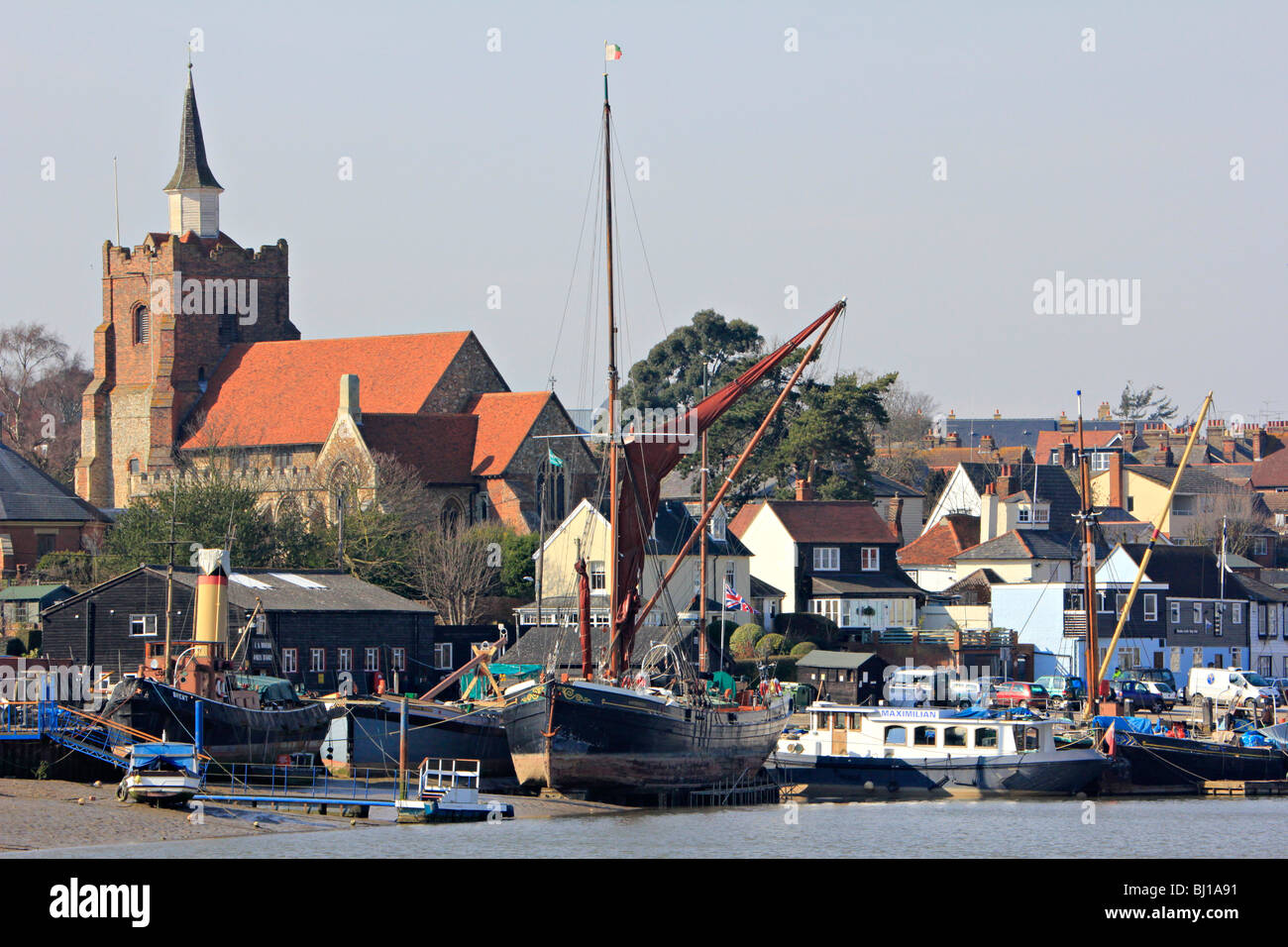 Maldon town centre essex england hi-res stock photography and images ...