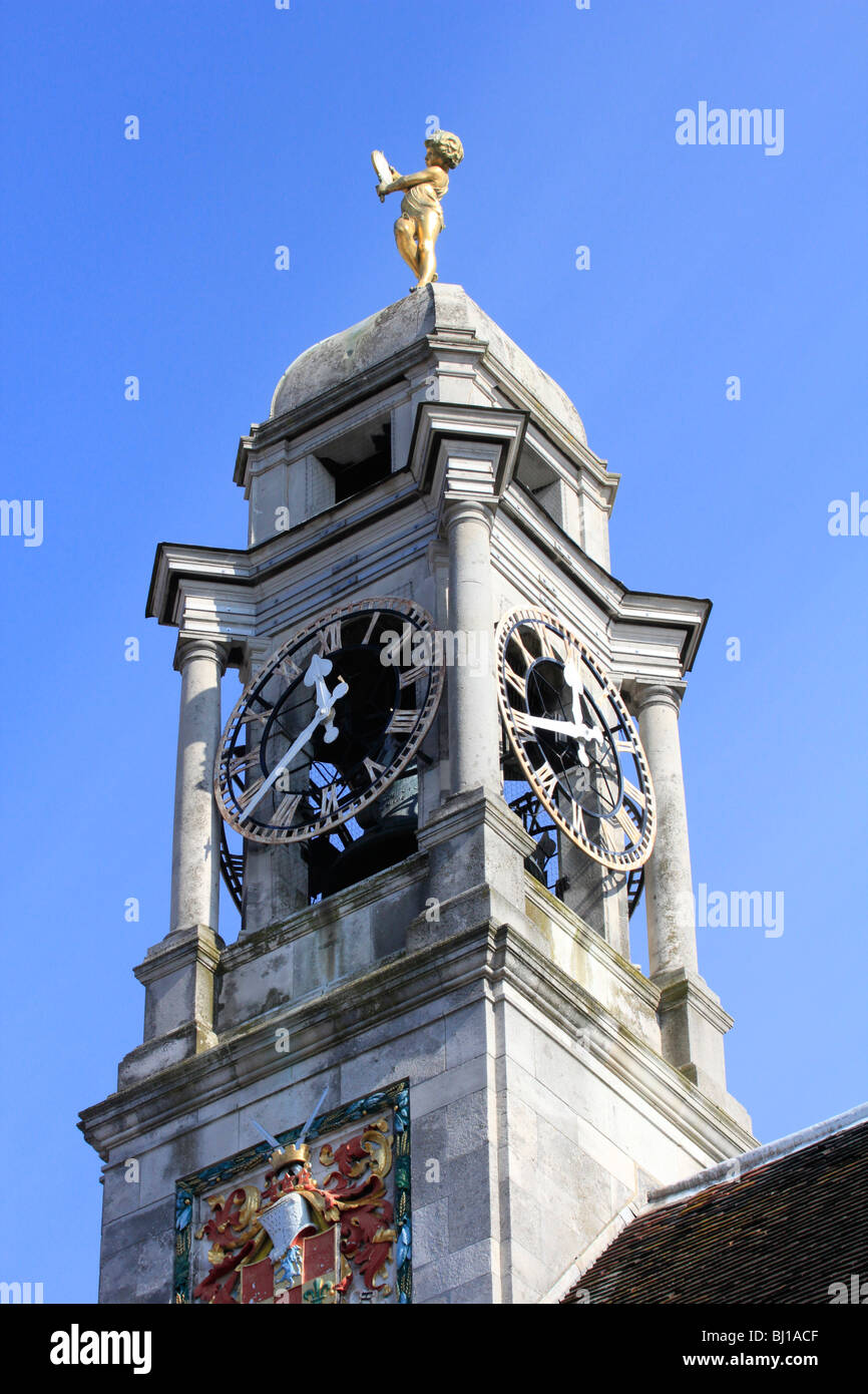 town hall clock tower braintree town centre essex england uk gb Stock ...