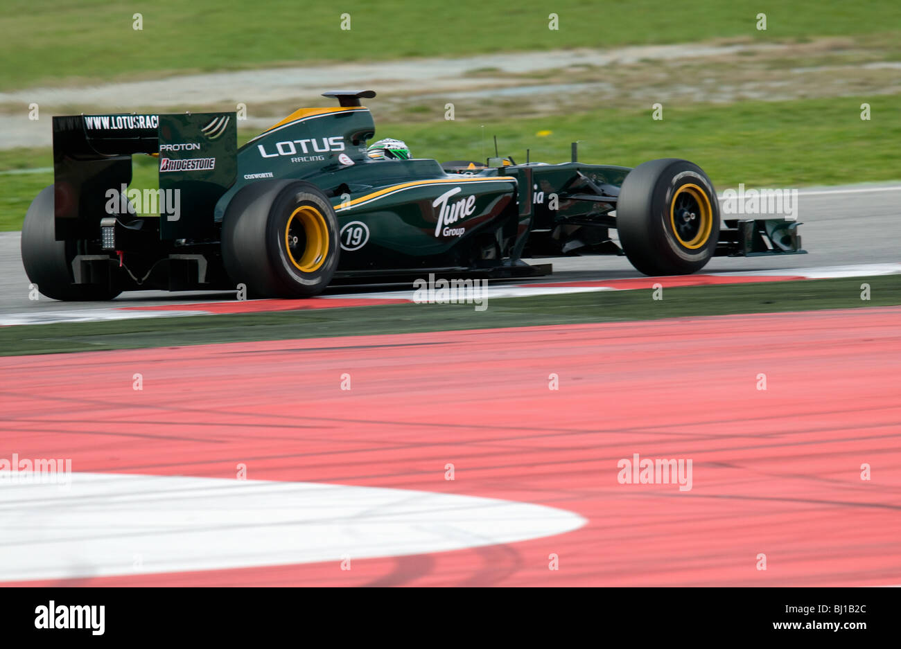Driver of lotus heikki kovalainen hi-res stock photography and images ...
