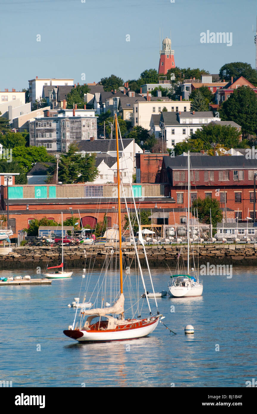 Old port district portland maine hi-res stock photography and images ...