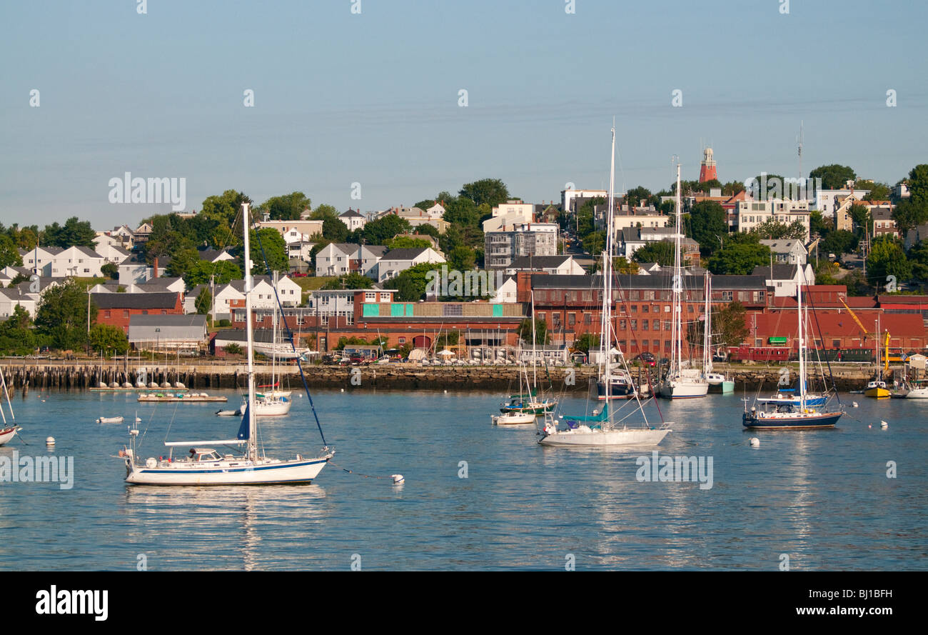 Old port district portland maine hi-res stock photography and images ...