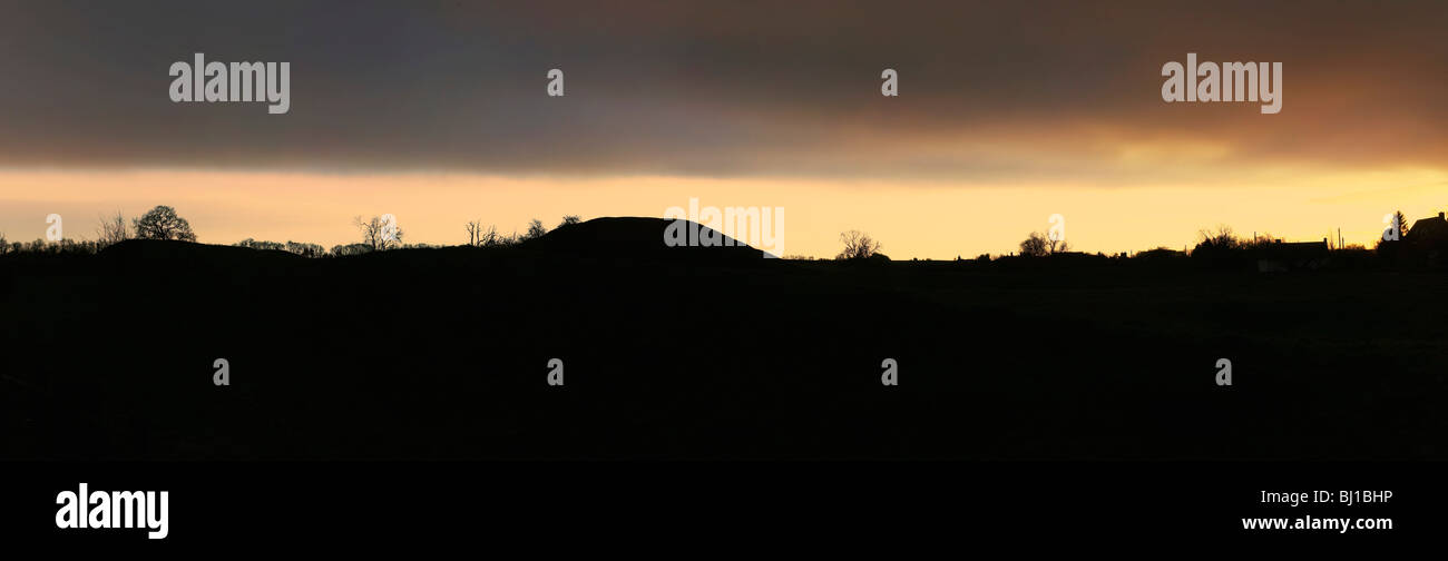 motte and bailey castle yelden bedfordshire home counties england uk ...