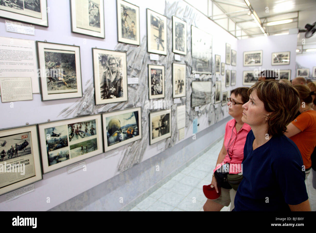 Visitors in War Remnants Museum, Ho Chi Minh City, Vietnam Stock Photo ...