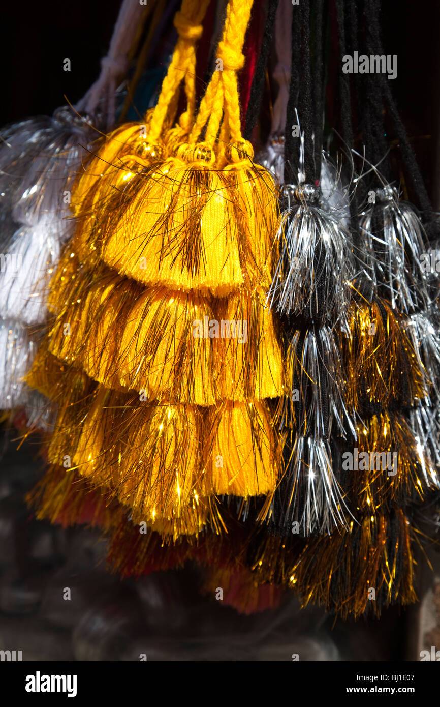Silver tassels hi-res stock photography and images - Alamy