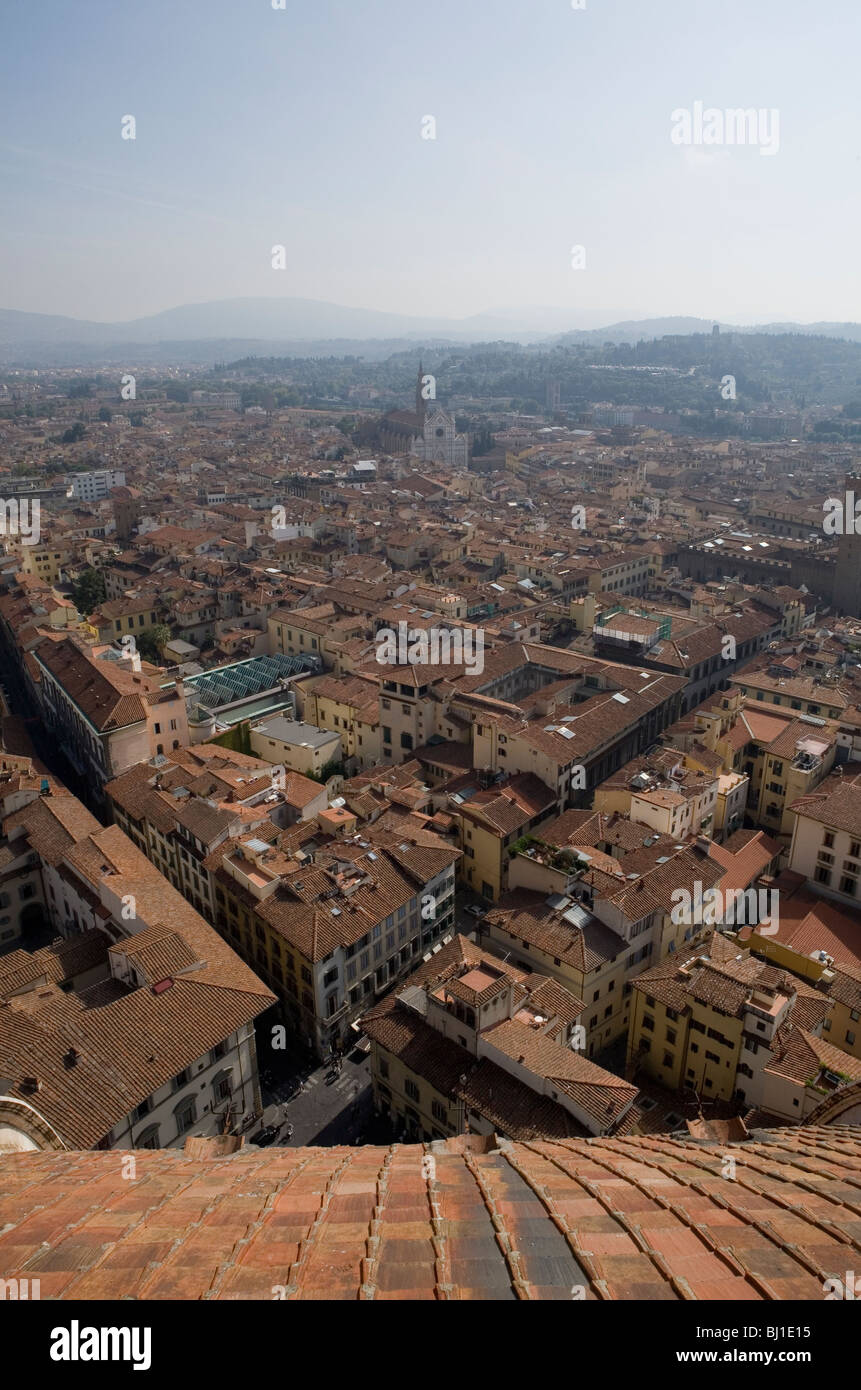 Florence roof tops hi-res stock photography and images - Alamy