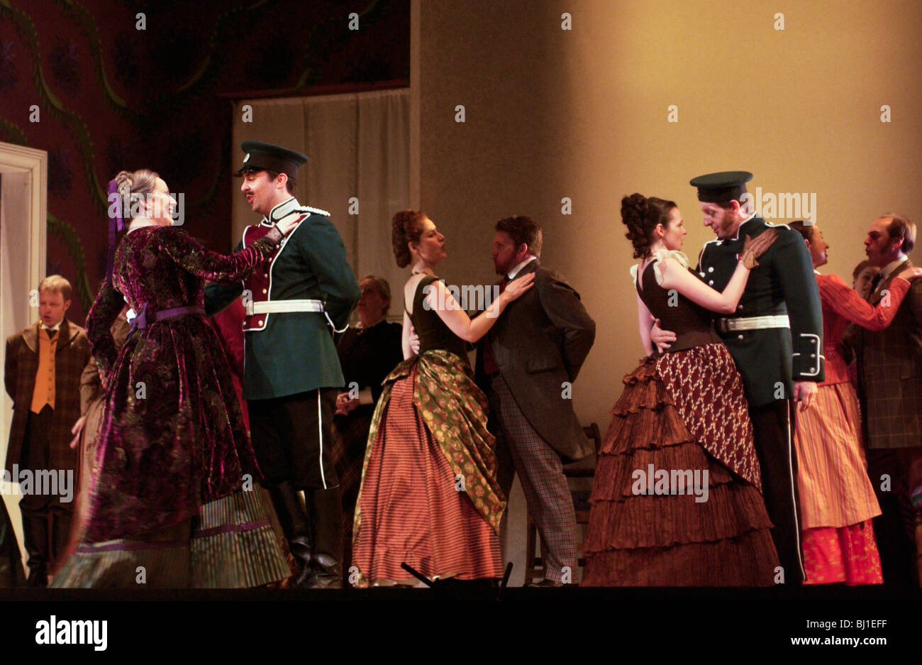 Welsh National Opera production of Eugene Onegin by Tchaikovsky Stock ...