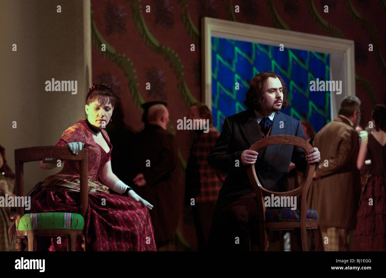 Musical theatre stage costumes singing hi-res stock photography and ...