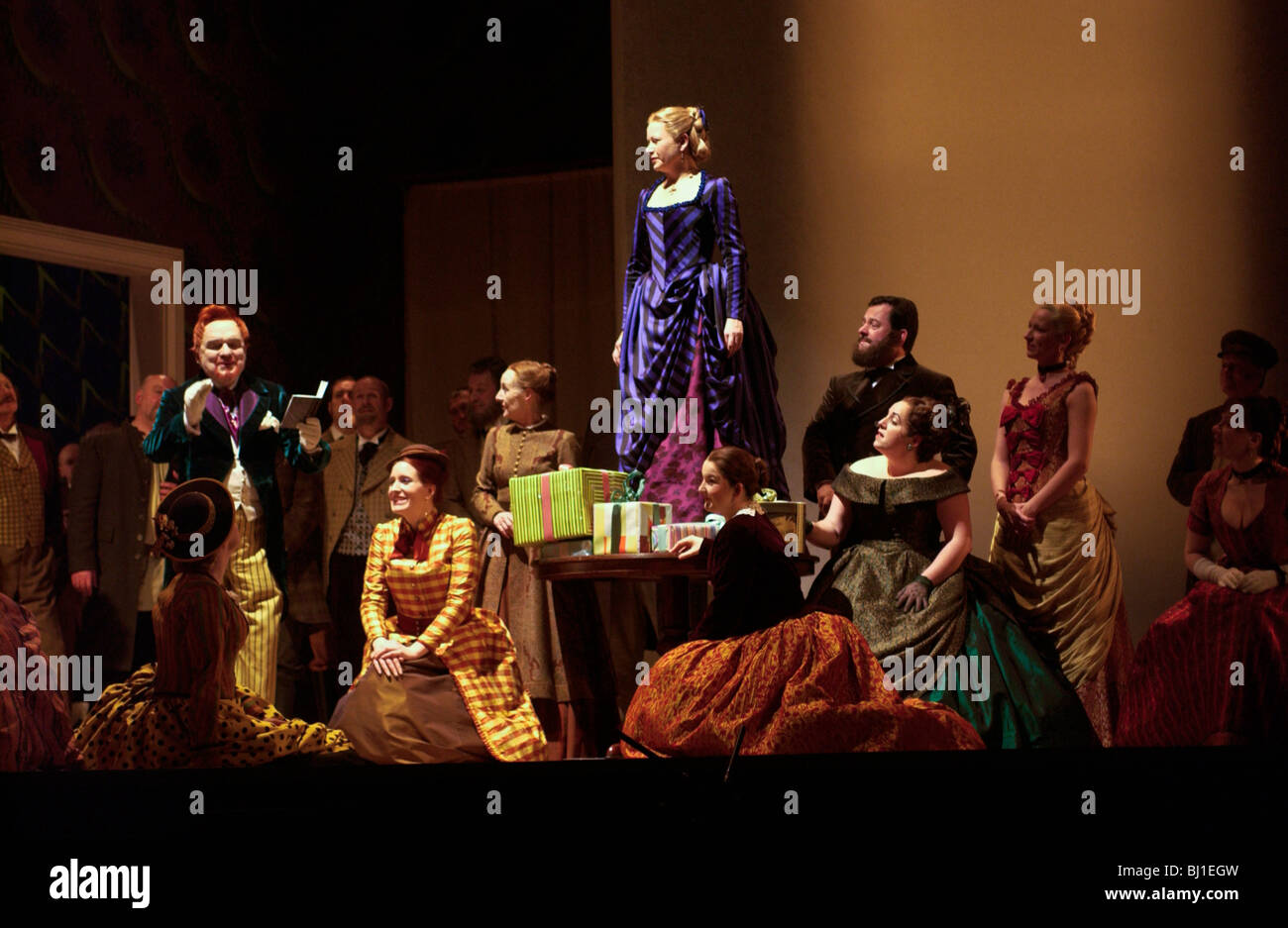 Welsh National Opera production of Eugene Onegin by Tchaikovsky Stock ...