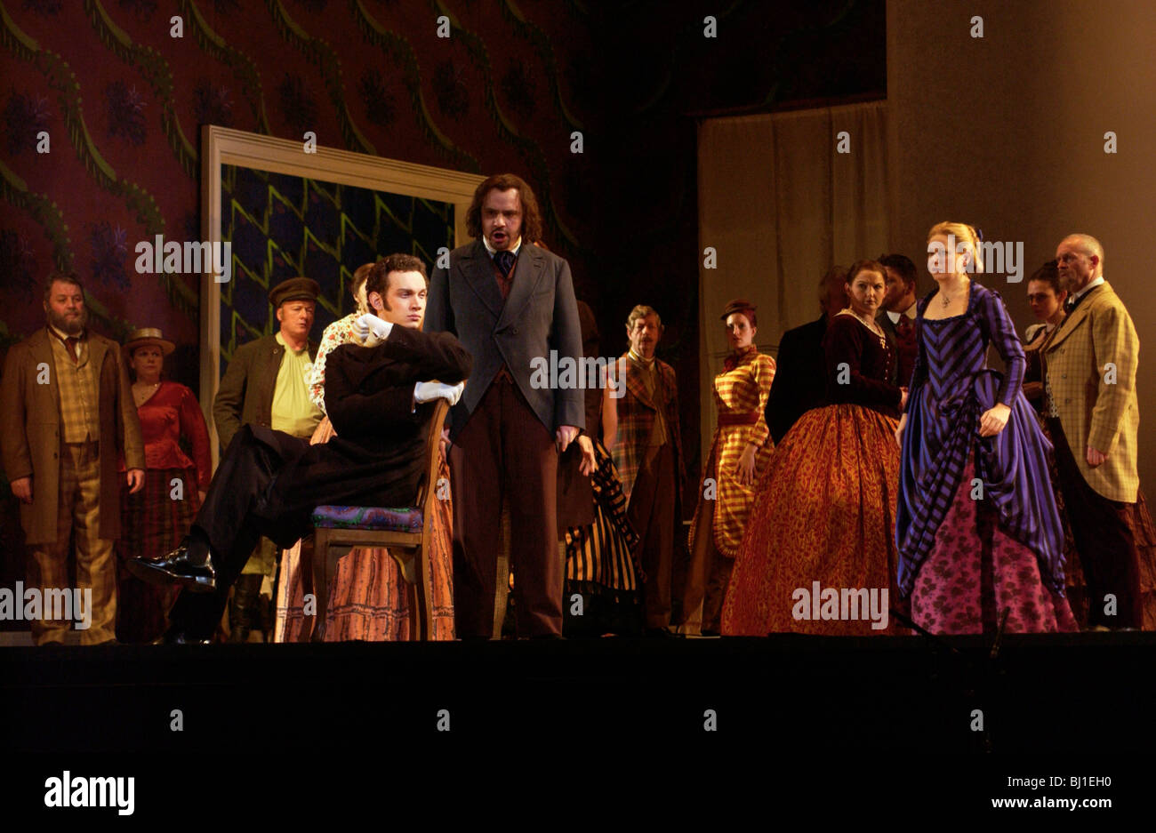 Welsh National Opera production of Eugene Onegin by Tchaikovsky Stock ...