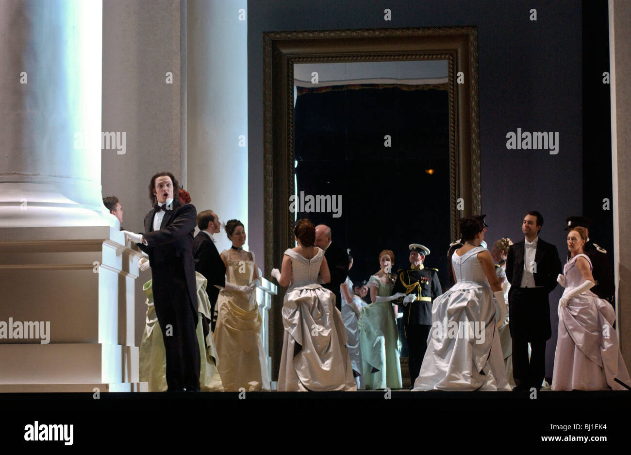 Welsh National Opera production of Eugene Onegin by Tchaikovsky Stock ...