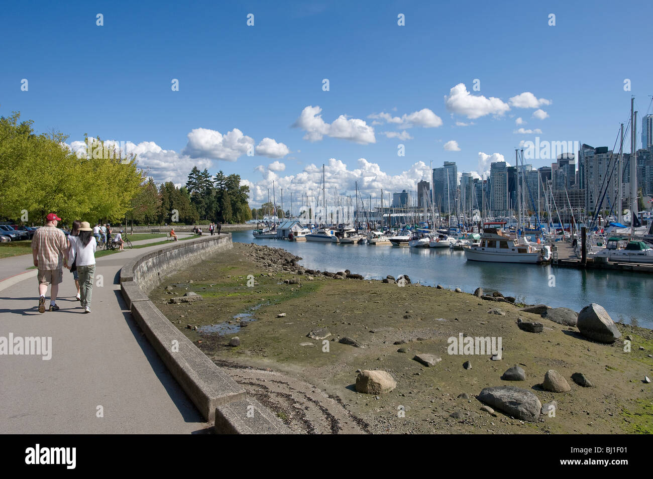 Waterfront Vancouver BC Canada Stock Photo - Alamy