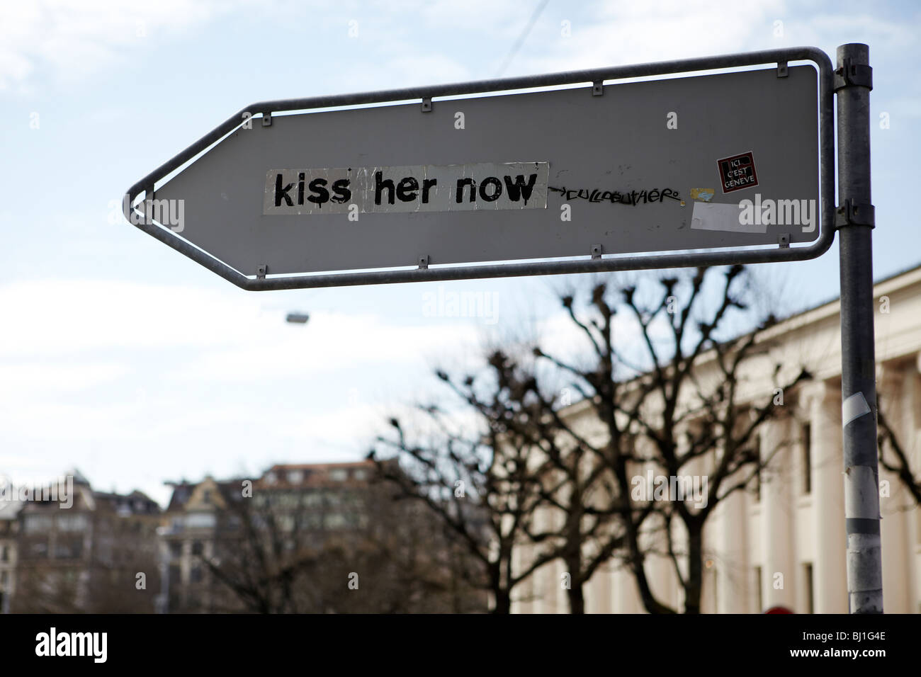 Geneva traffic sign hi-res stock photography and images - Alamy